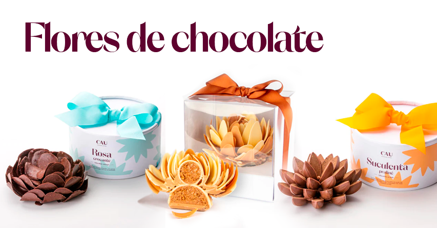 Surpreenda com as Flores de Chocolate mais deliciosas do jardim