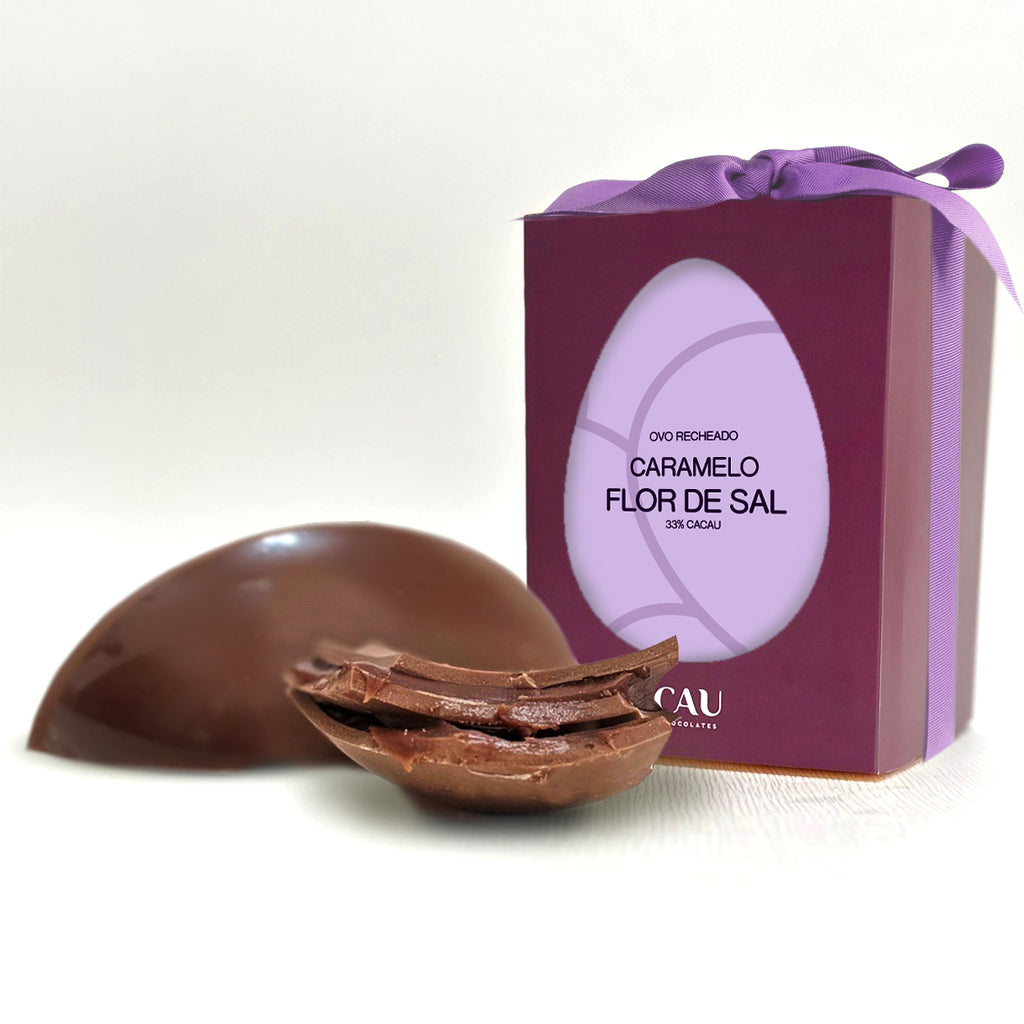 Ovo Casca Recheada Flor de Sal 500g