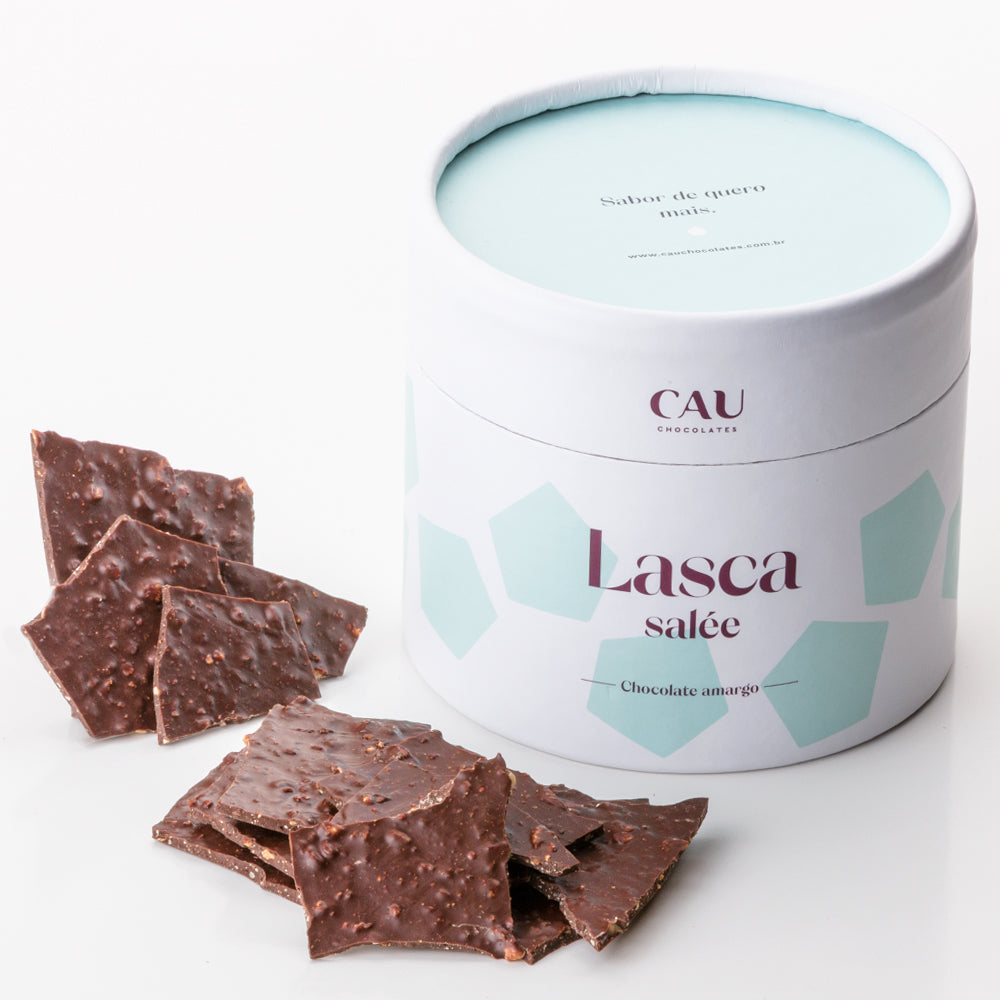 Lasca Salée Chocolate Belga Amargo - Estojo